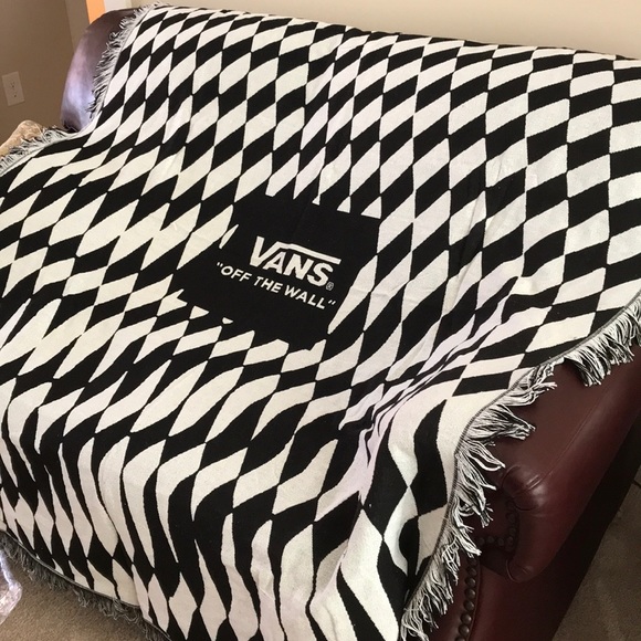 Vans | Bedding | Brand New Vans Off The Wall Blanket | Poshmark